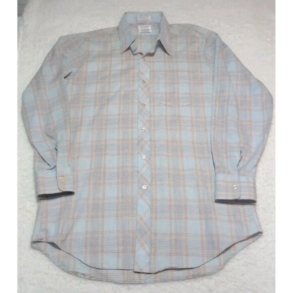 Sovereign | Shirts | Vtg Sovereign Mens Shirt Xlt 75plaid Usa Extra ...
